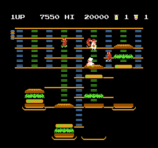 Super Adventures in Gaming: BurgerTime (NES)