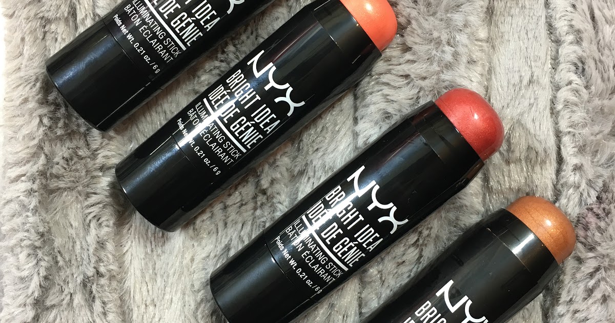 NYX Bright Idea Illuminating Sticks #Swatches - PrettyPRChick.com