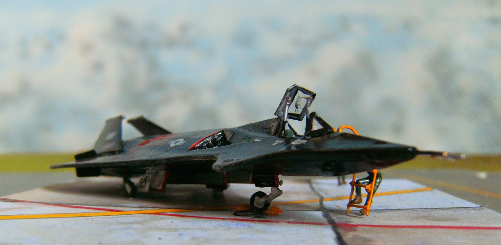 Happyscale-Modellbau: Lockheed F-19 stealth fighter (fictional ...