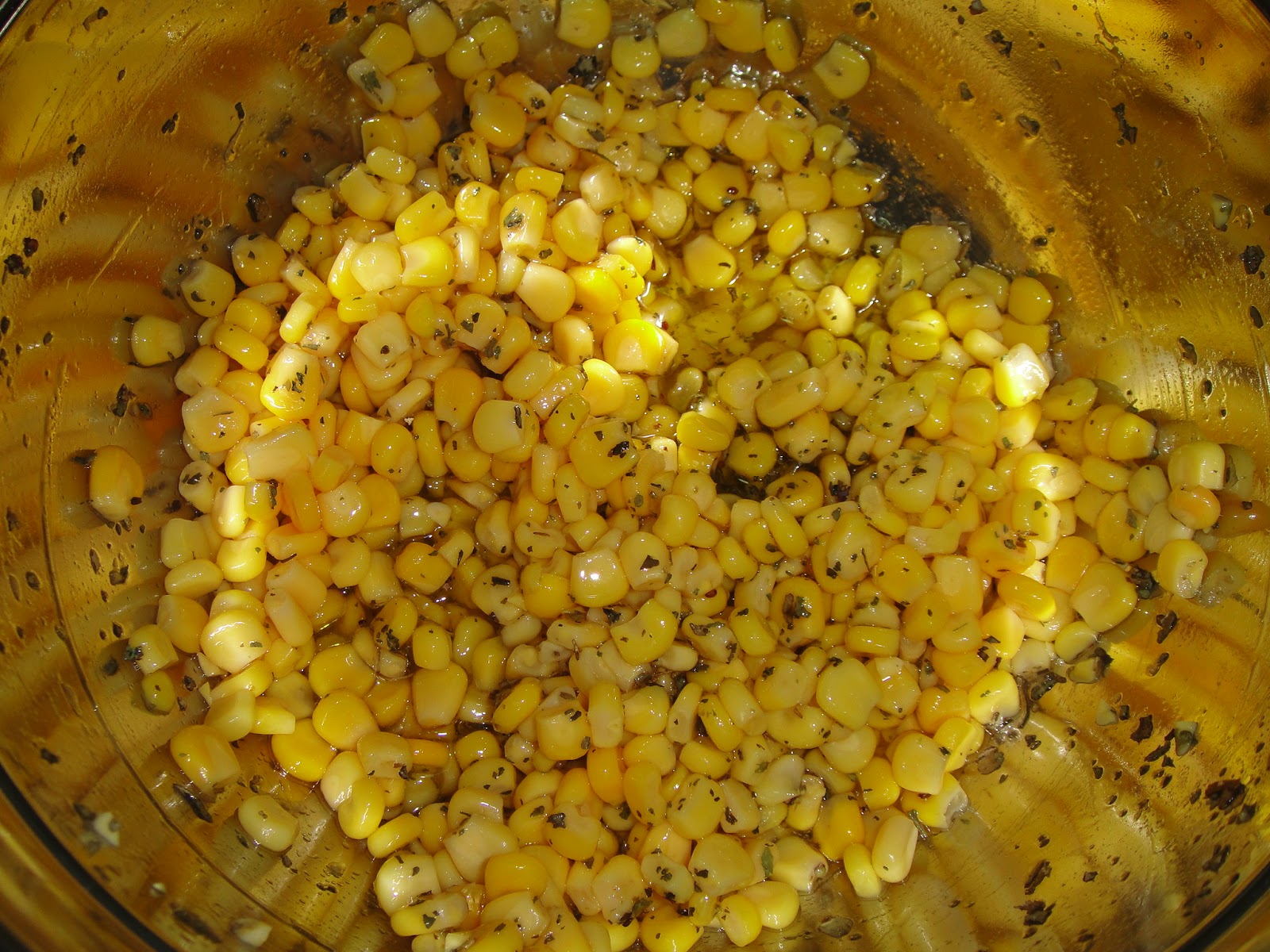 Maryam's Culinary Wonders: 327. Corn Lettuce Salad