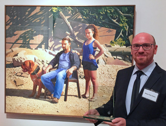 MAKING A MARK: Israeli artist Matan Ben Cnaan wins BP Portrait Prize 2015