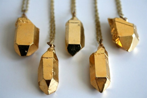 SFC Design: Gold-dipped Crystals