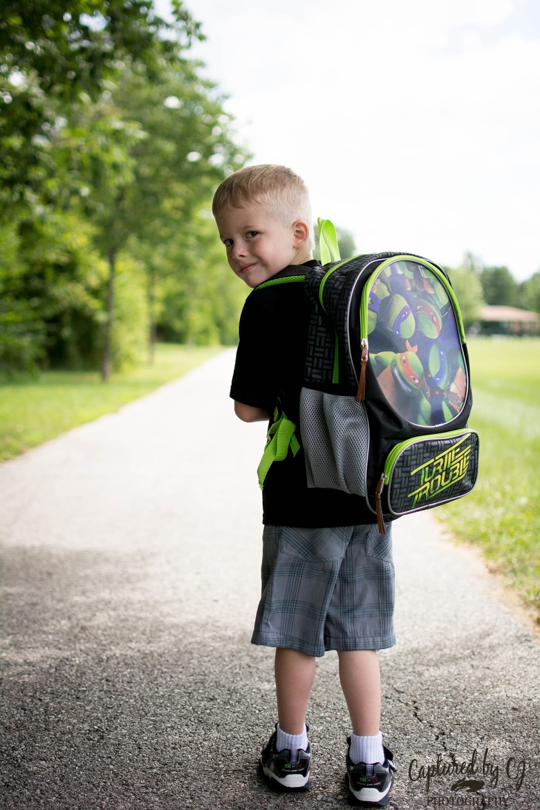 Captured by CJ Photography: First Day of Kindergarten