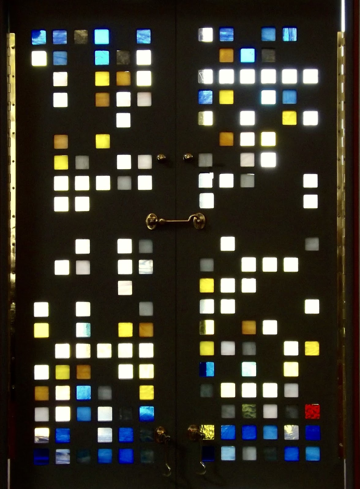 CASPAR DESIGN-FURNITURE: STAINED GLASS WINDOW SHUTTERS