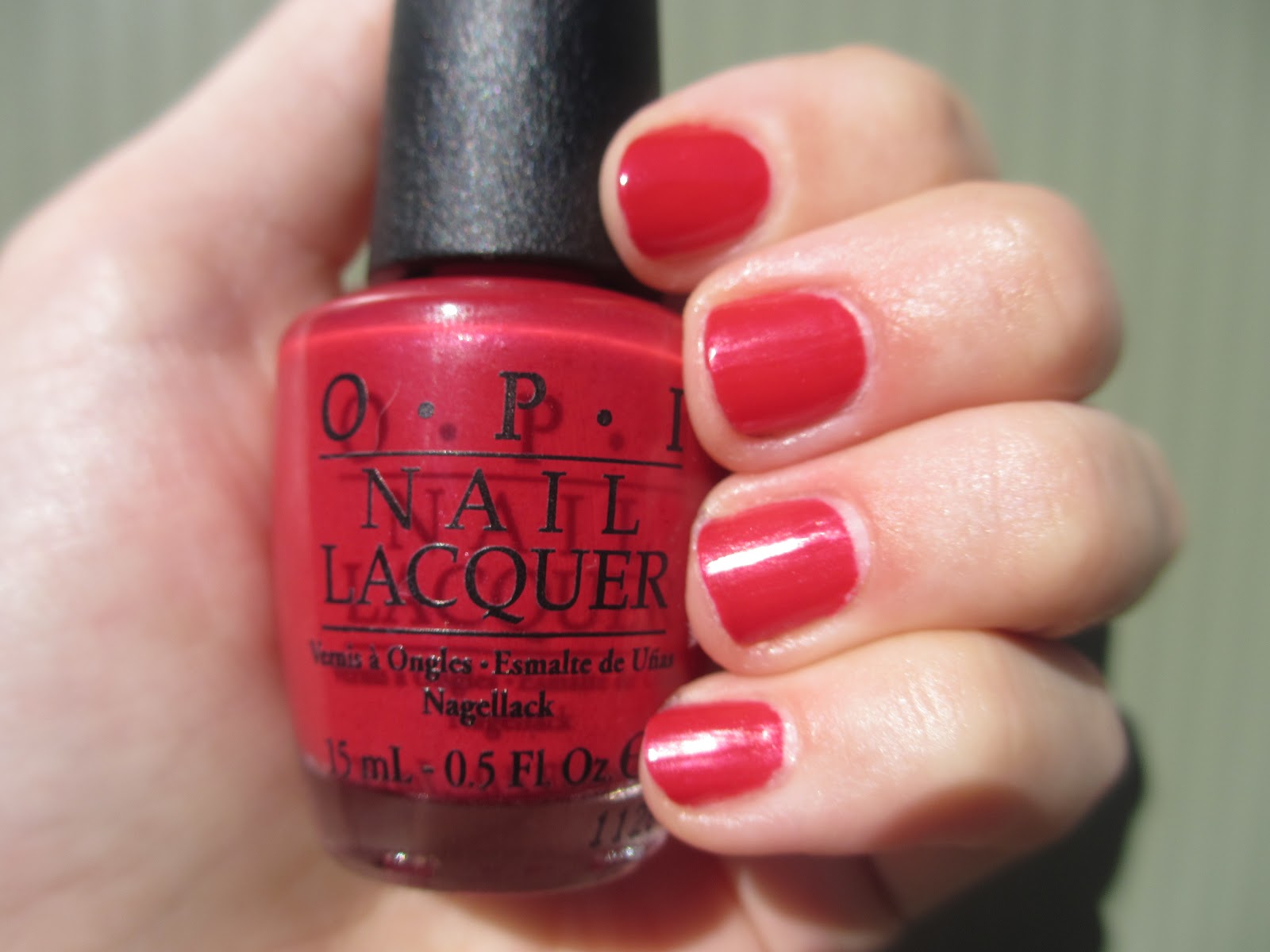 knicksandnails: OPI - OPI Red