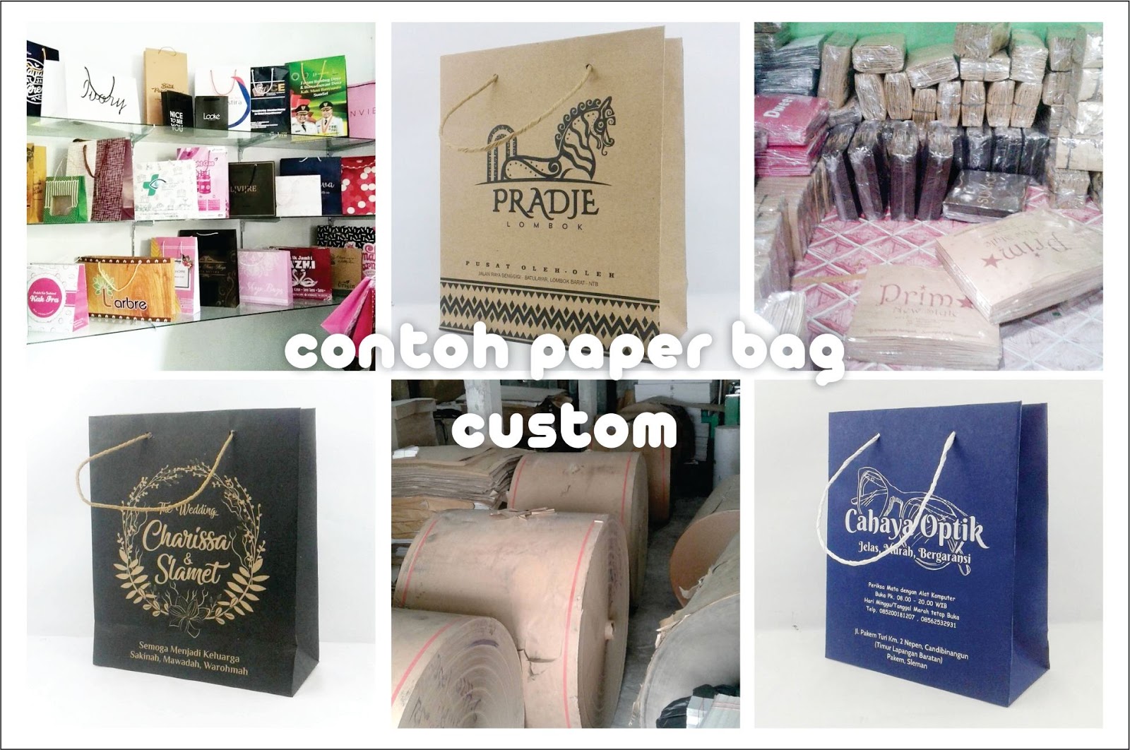 sablon plastik ziplock: Paper Bag