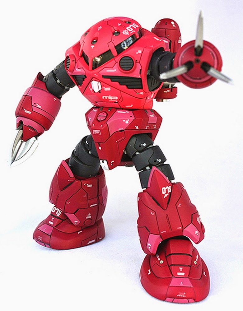 Custom Build: HGUC 1/144 Z'Gok and Acguy Real Grade Detailing