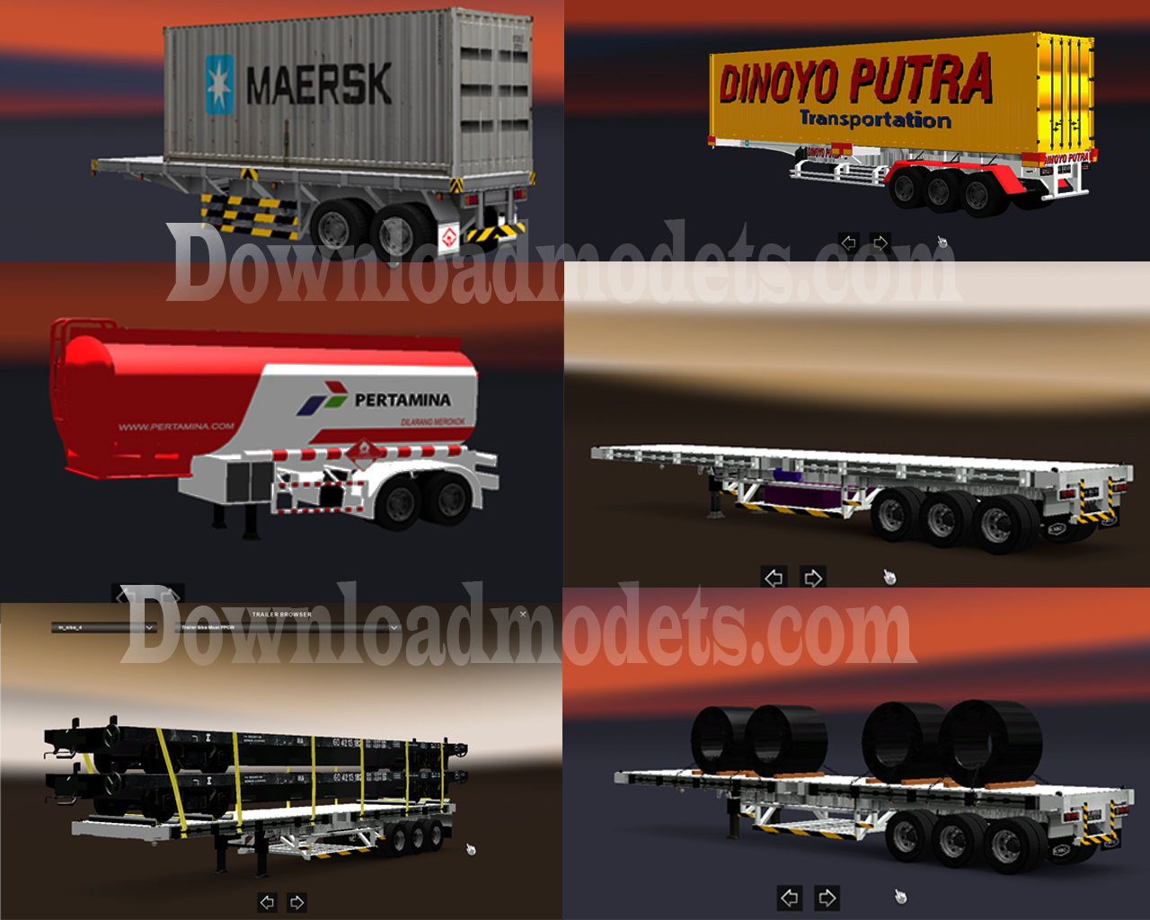 ETS2 Mod trailer V3 by SMT