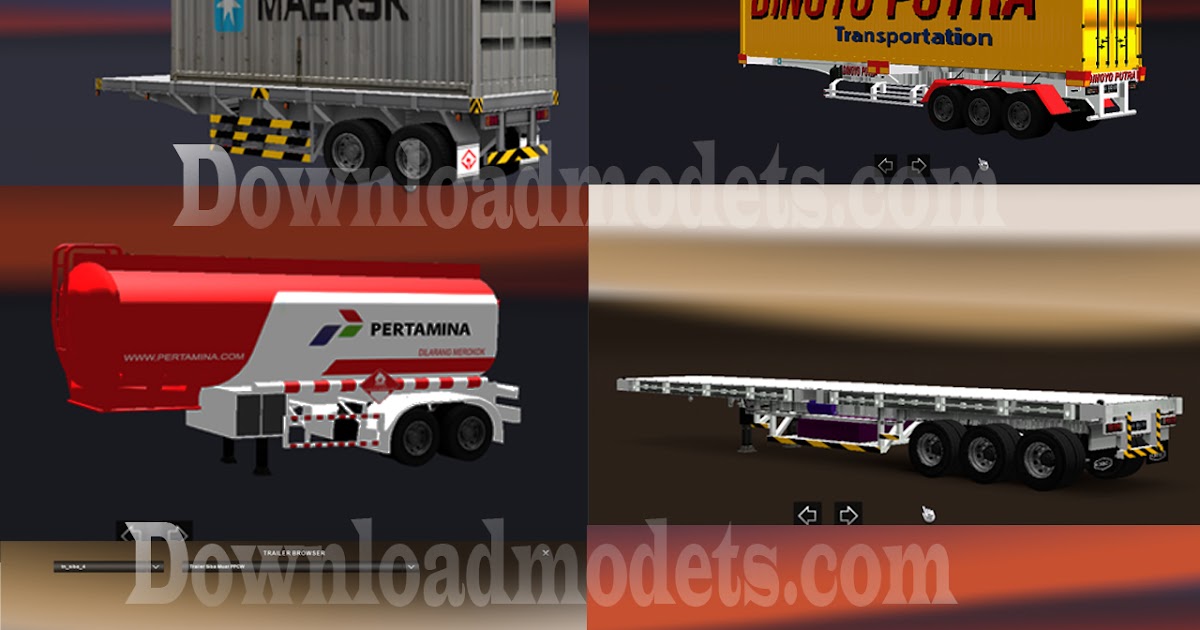 ETS2 Mod trailer V3 by SMT