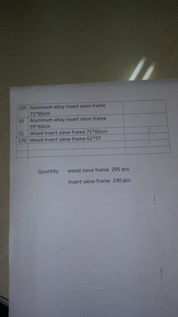 BUHLER Frames/Buhler Frames, Plansifter frams with/without wood ...