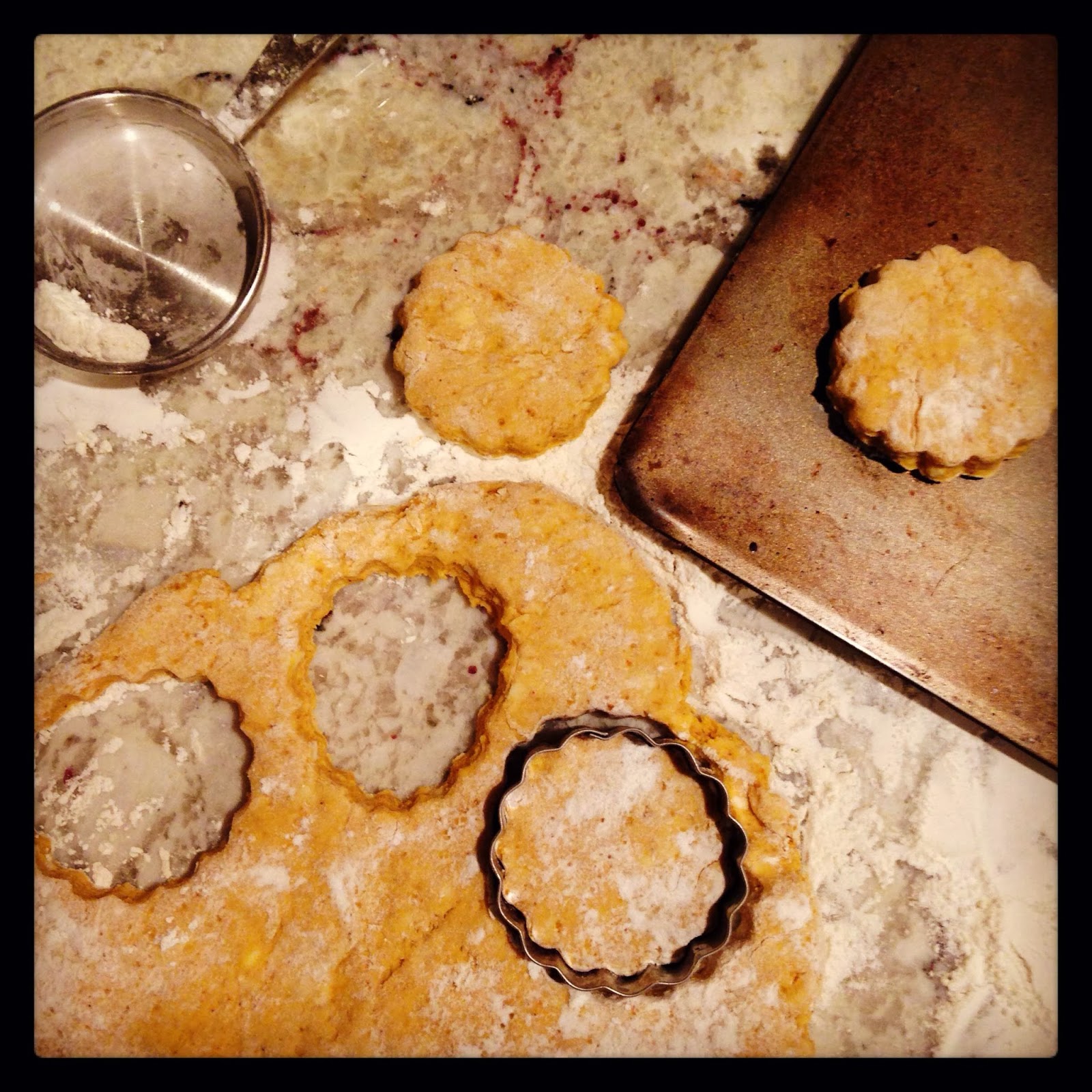 Vanilla Garlic: Look a Hot Mess: Sweet Potato Biscuits