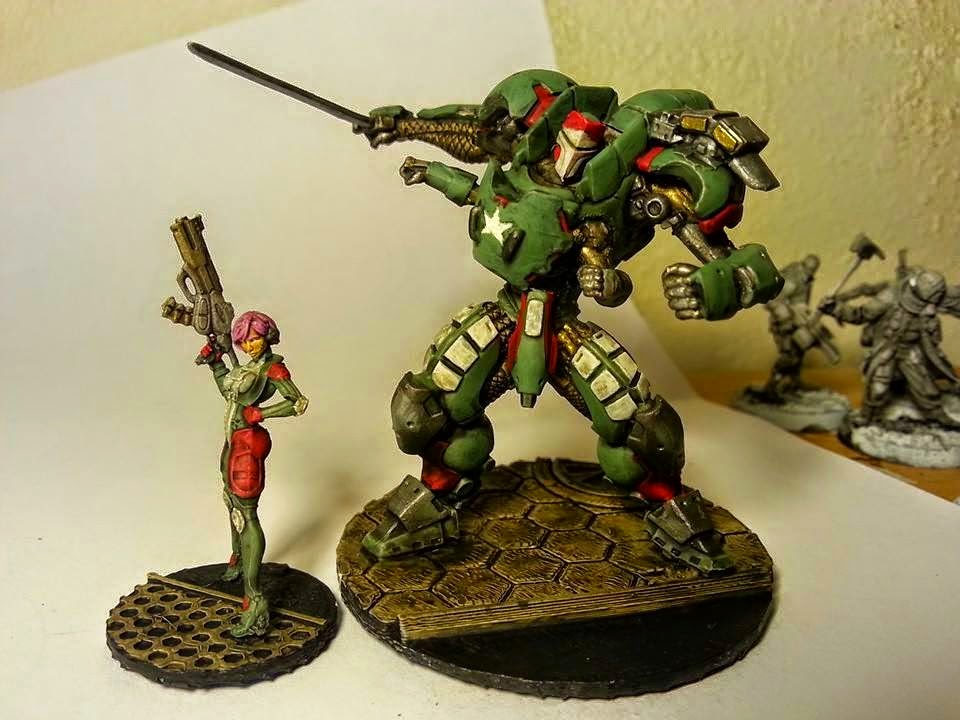 Teacher by Day, Wargamer by Night: Infinity 300 pt MRRF army: Mechs ...