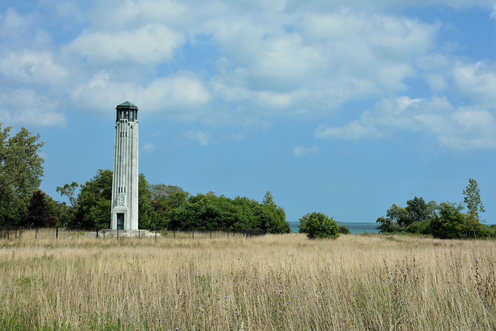 WC-LIGHTHOUSES: WILLIAM LIVINGSTON MEMORIAL LIGHTHOUSE - DETROIT, MICHIGAN