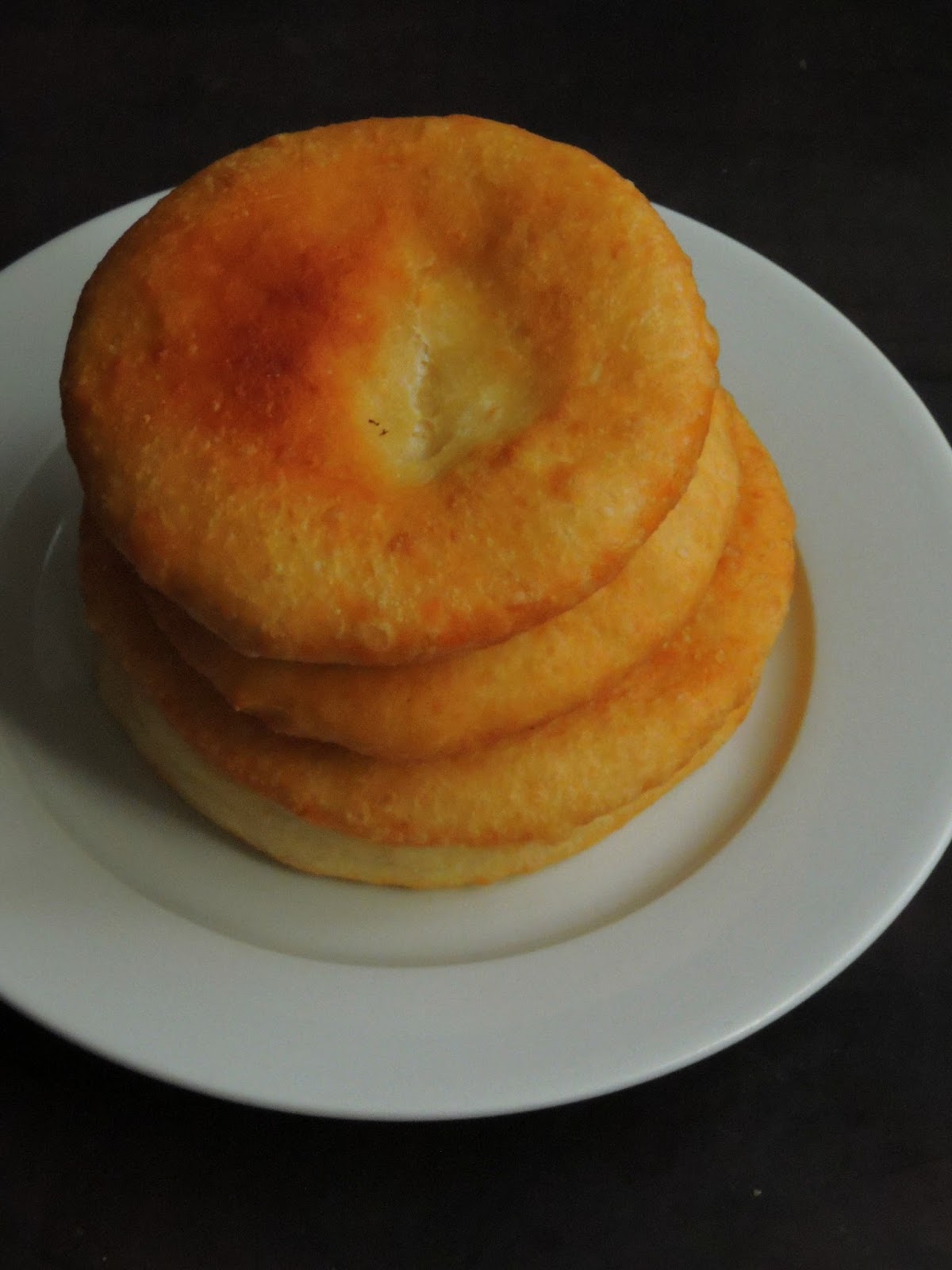 Priya's Versatile Recipes: Le Bokit/Guadeloupean Fried Bread Sandwich/Bokit
