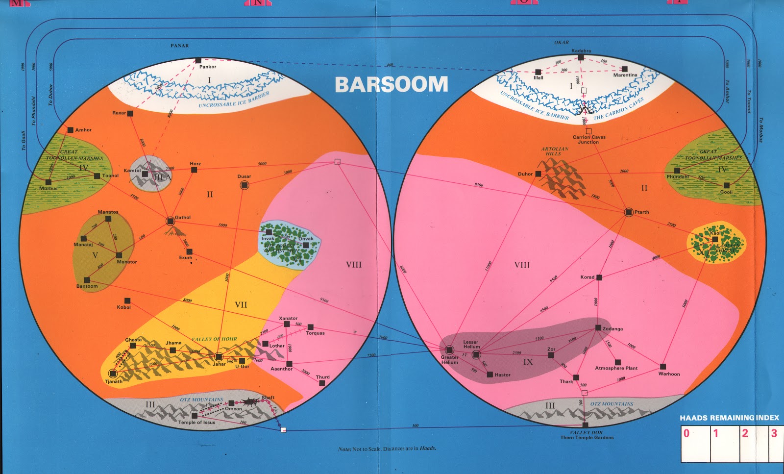 Warriors of the Red Planet: The Problem with Mapping Barsoom