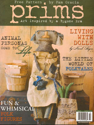 Brady Bears Studio: The new Winter Issue of PRIMS, I have 2 articles!!!