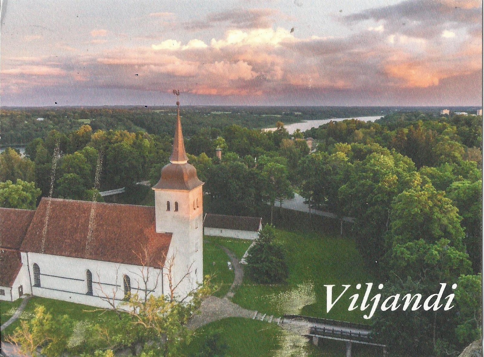 A Journey of Postcards: Hanseatic town of Viljandi | Estonia