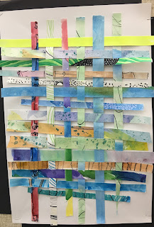 Art Room Blog: Art Club Paper Weaving...