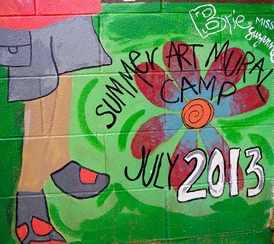 The View from Squirrel Ridge: Parks and Recreation Mural