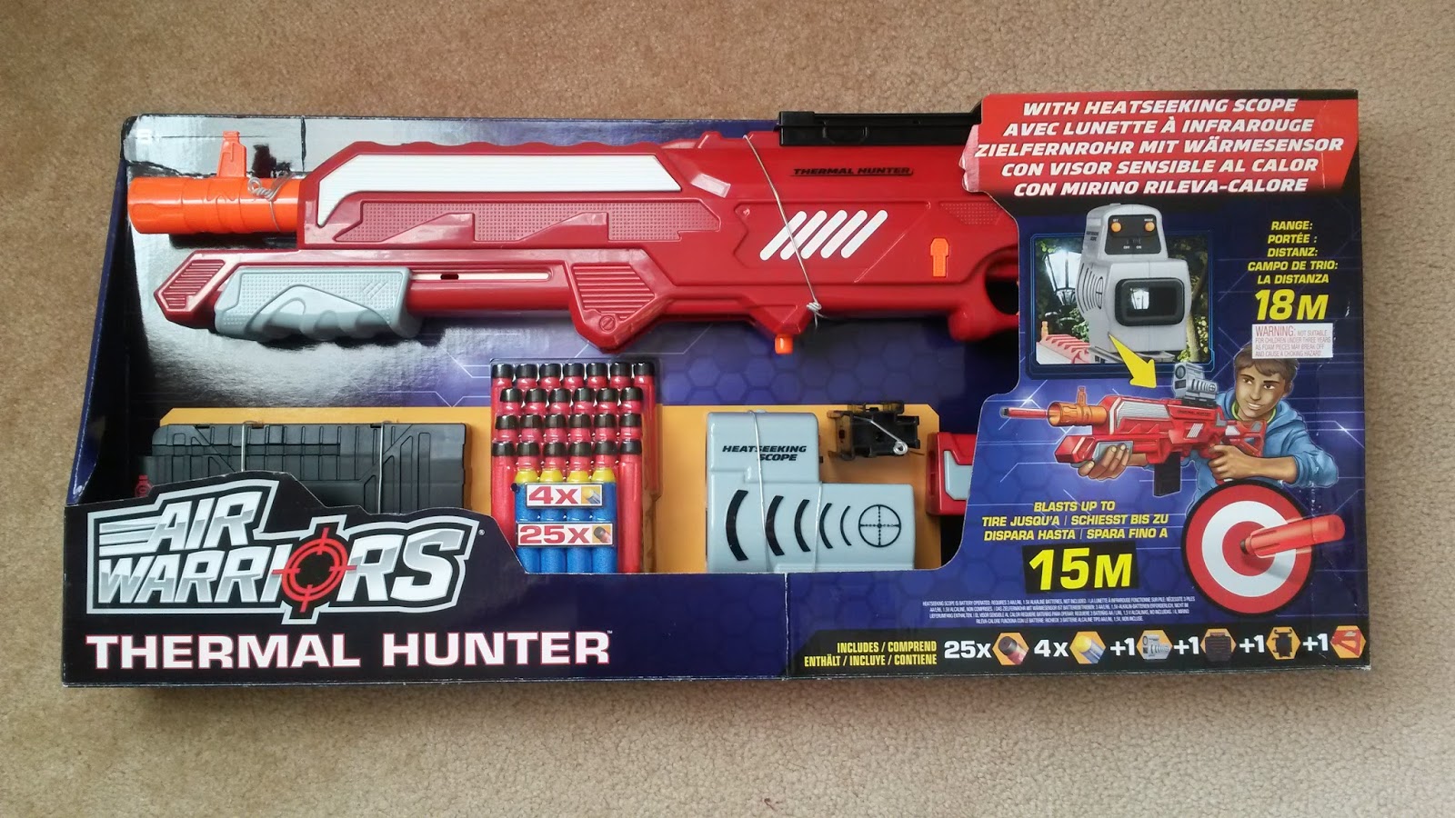 Outback Nerf: Review: Buzz Bee Thermal Hunter (15m)