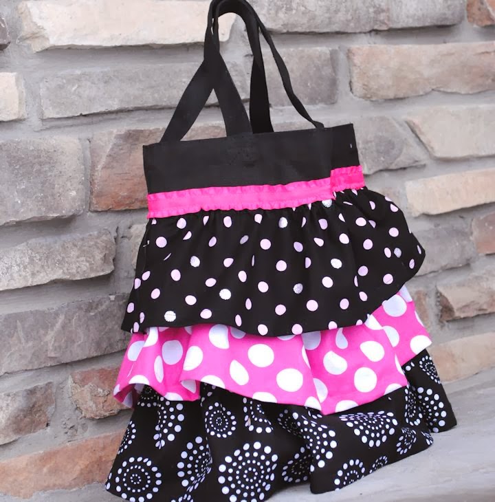 Diva Tube: [DIY] Ruffle Tote Bag Tutorial