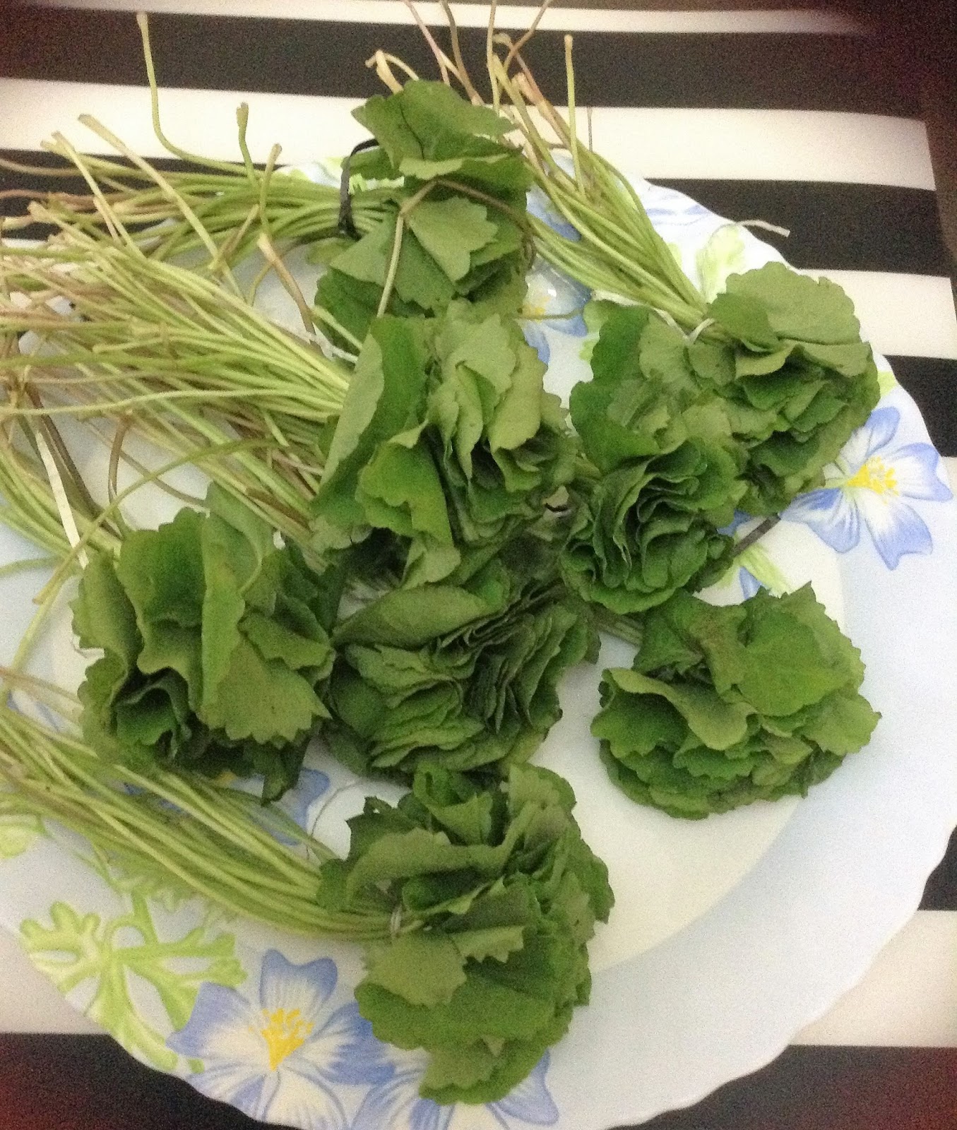 Bethica's Kitchen Flavours: Thankuni Pata Bora (Centella Leaves ...