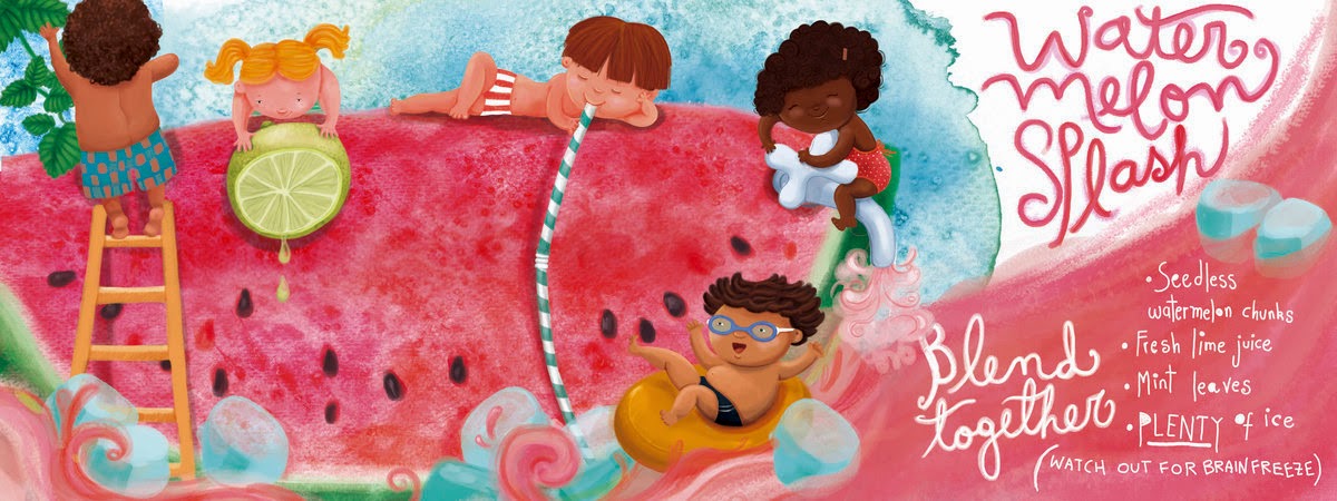 English is FUNtastic: Watermelon Splash Recipe