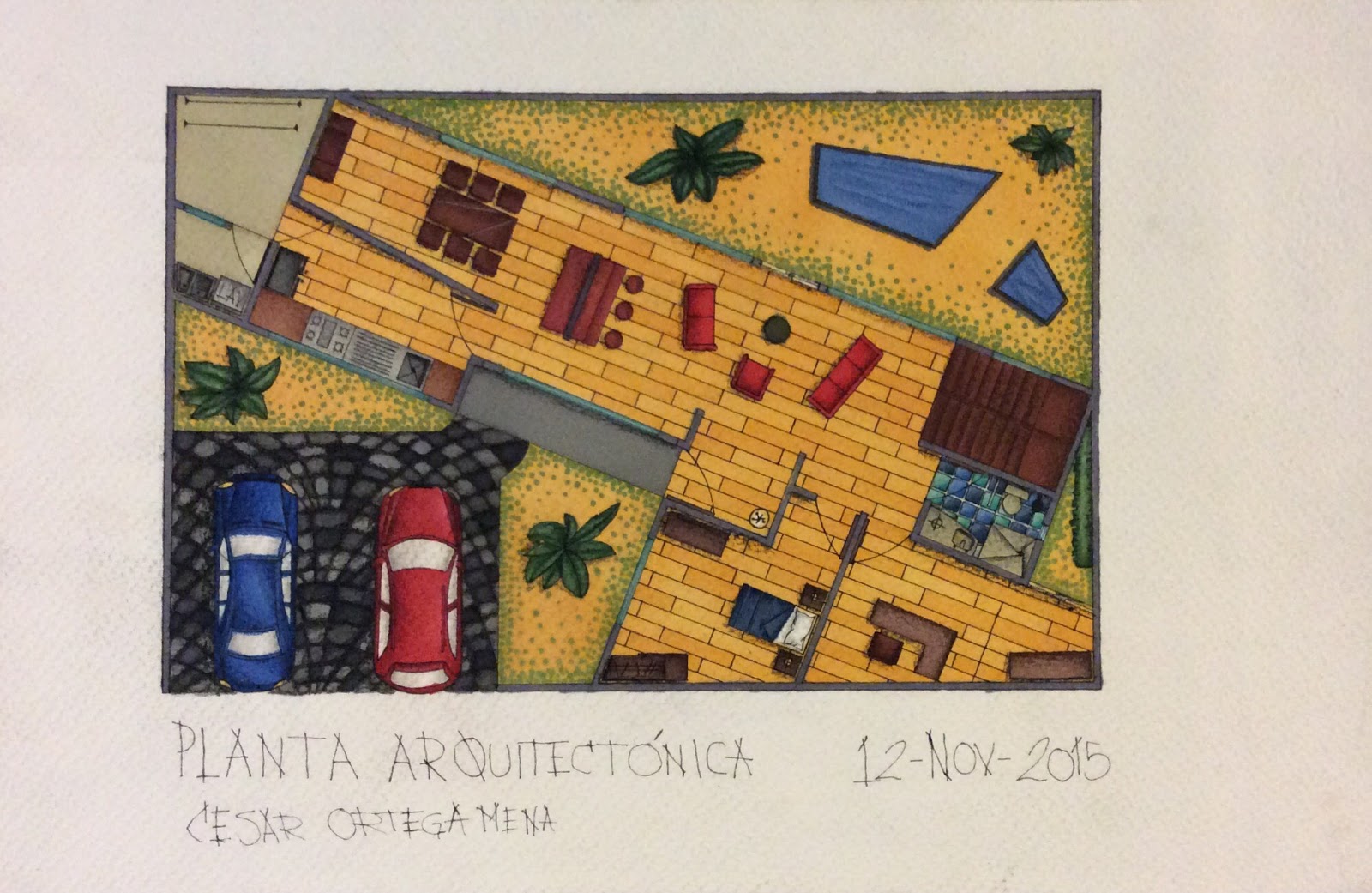 Arquitectos en Proceso: Planos Arquitectónicos a Color