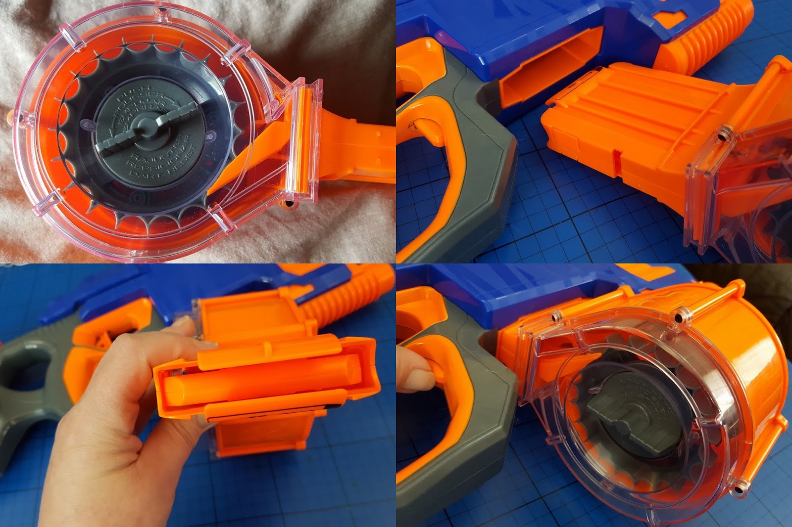 The Brick Castle: Nerf N-Strike Elite Hyperfire Blaster Review (age 8+)
