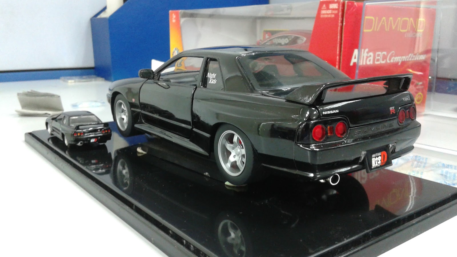 Initial D Diecast Collectibles: Night Kidz Skyline Jada Diecast Initial ...