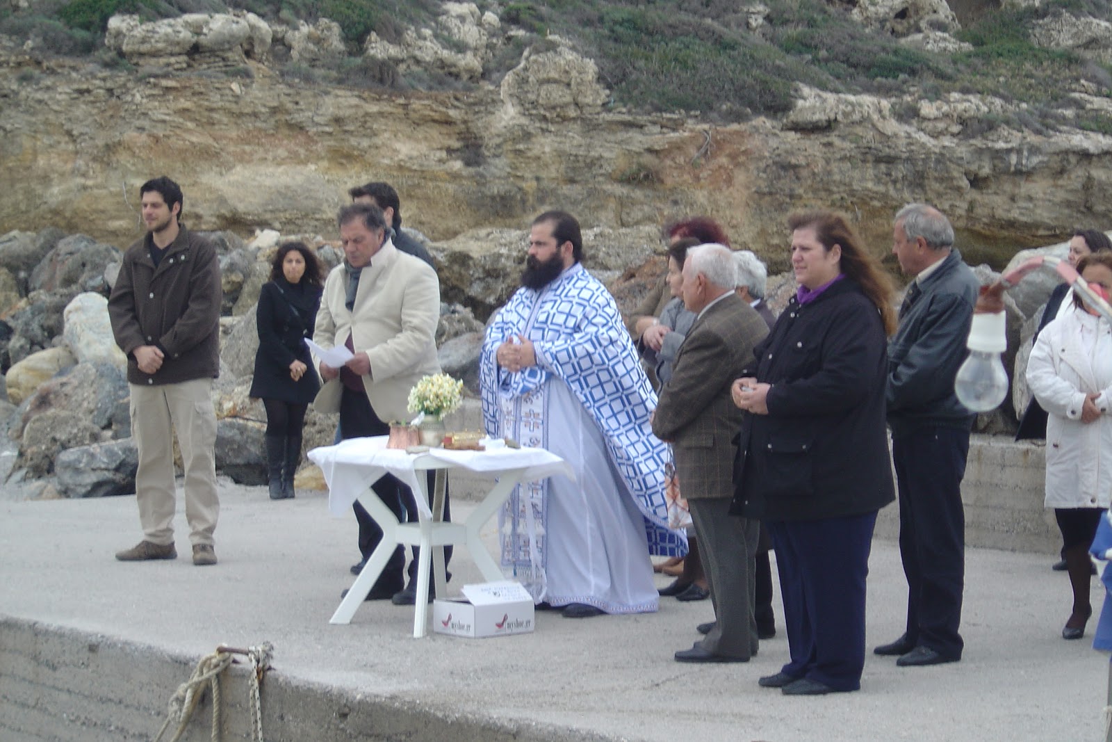 ELIKA-MARATHIAS: Σημερα των θεοφανειων εγινε αγιασμος των υδατων στο ...