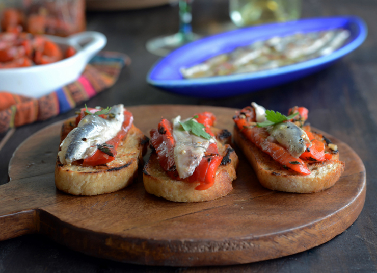 House-Cured Anchovies (aka Boquerones) - WILD GREENS & SARDINES