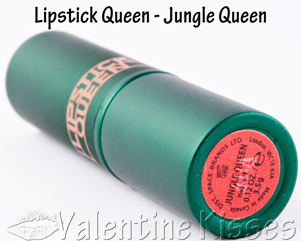 Valentine Kisses: Lipstick Queen Jungle Queen lipstick - pics, swatches ...