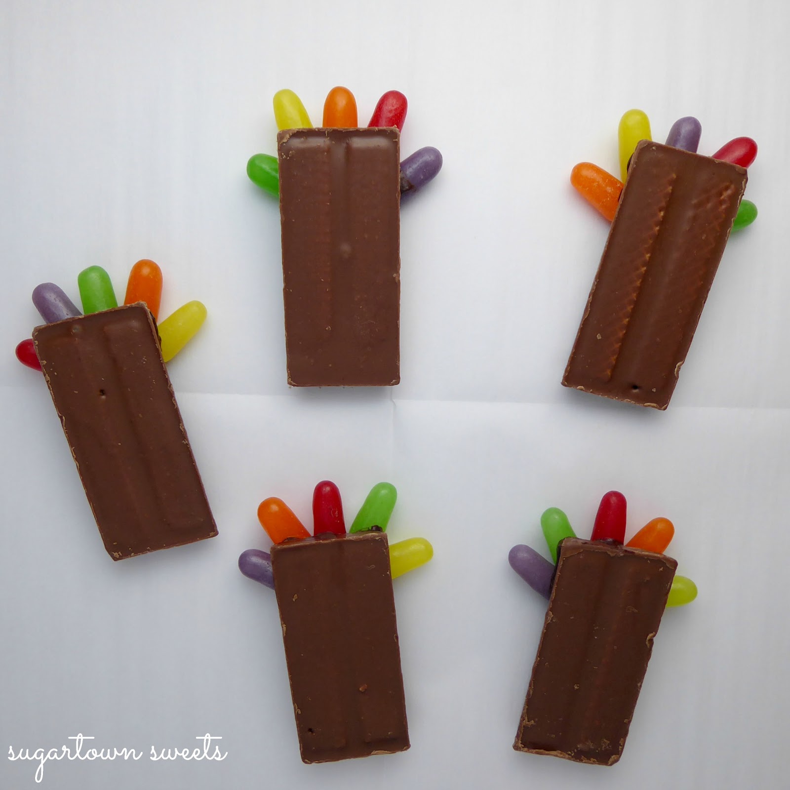 Sugartown Sweets: Candy Bar Turkeys