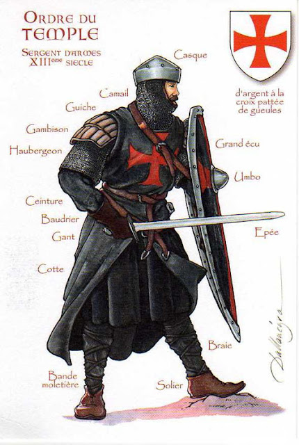 oldSarges Wargame and Model blog: Templar Knight Orders uniform guide
