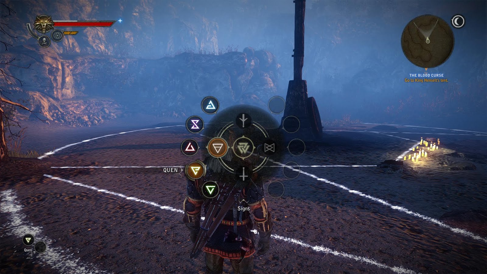 Thinking 1440: The Witcher 2 - Guide Henselt as he draws the magic ...