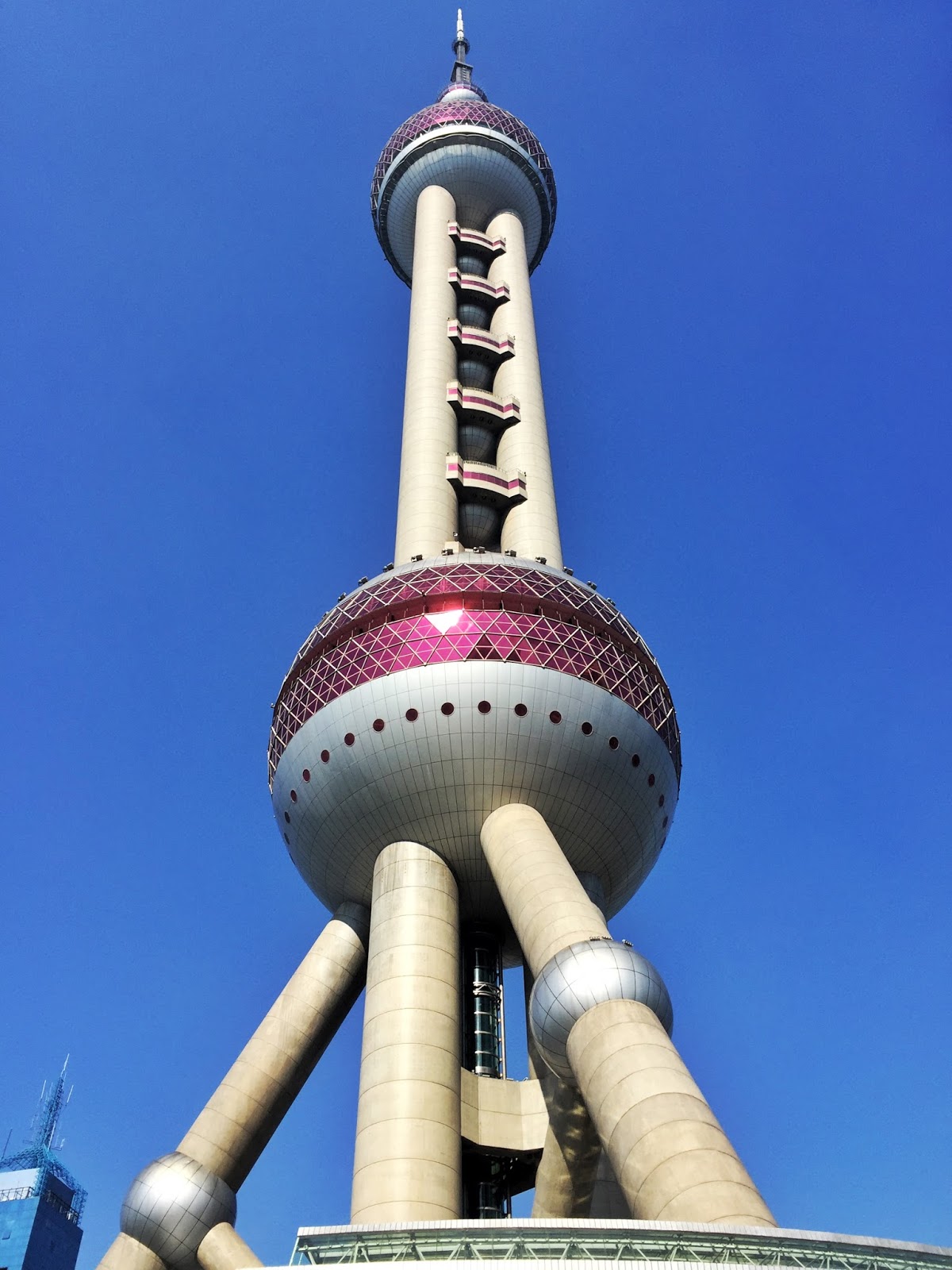 Shanghai Oriental Pearl Tower Glass Floor