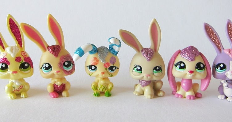 Littlest pet shop blogi: Glitter pupu / sparkle rabbits