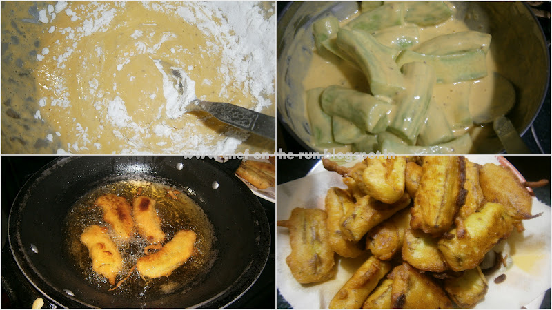 Batter-fried Cucumbers and Veggies