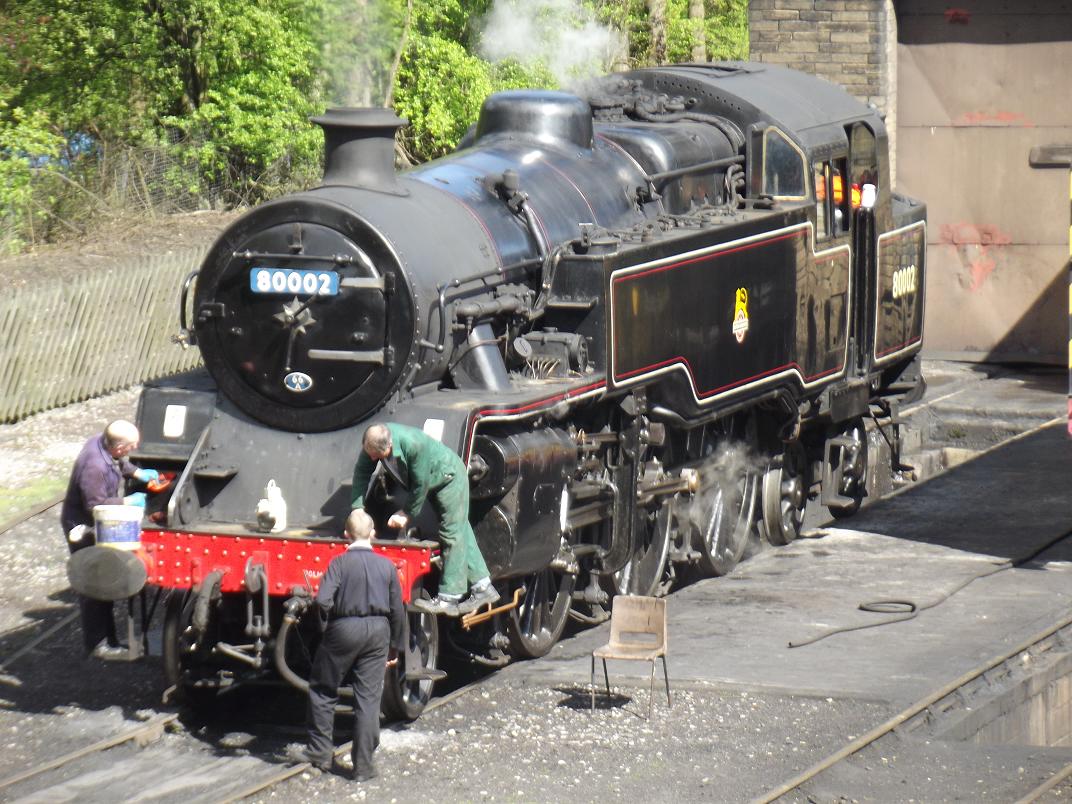 Steam Memories: 80002 Prerpared at Haworth