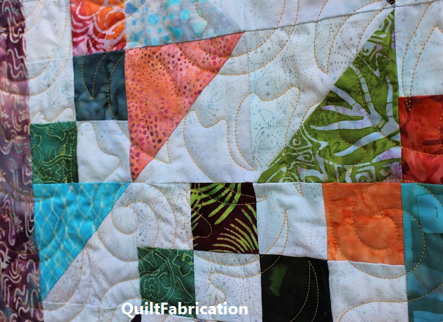 Batik Scrap Quilt