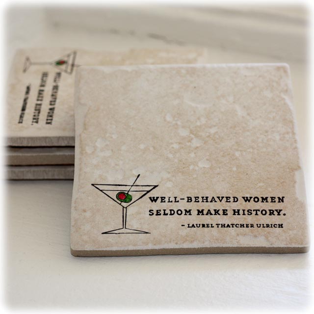 Avidly Stamping: Wild Women Italian Tile Coasters