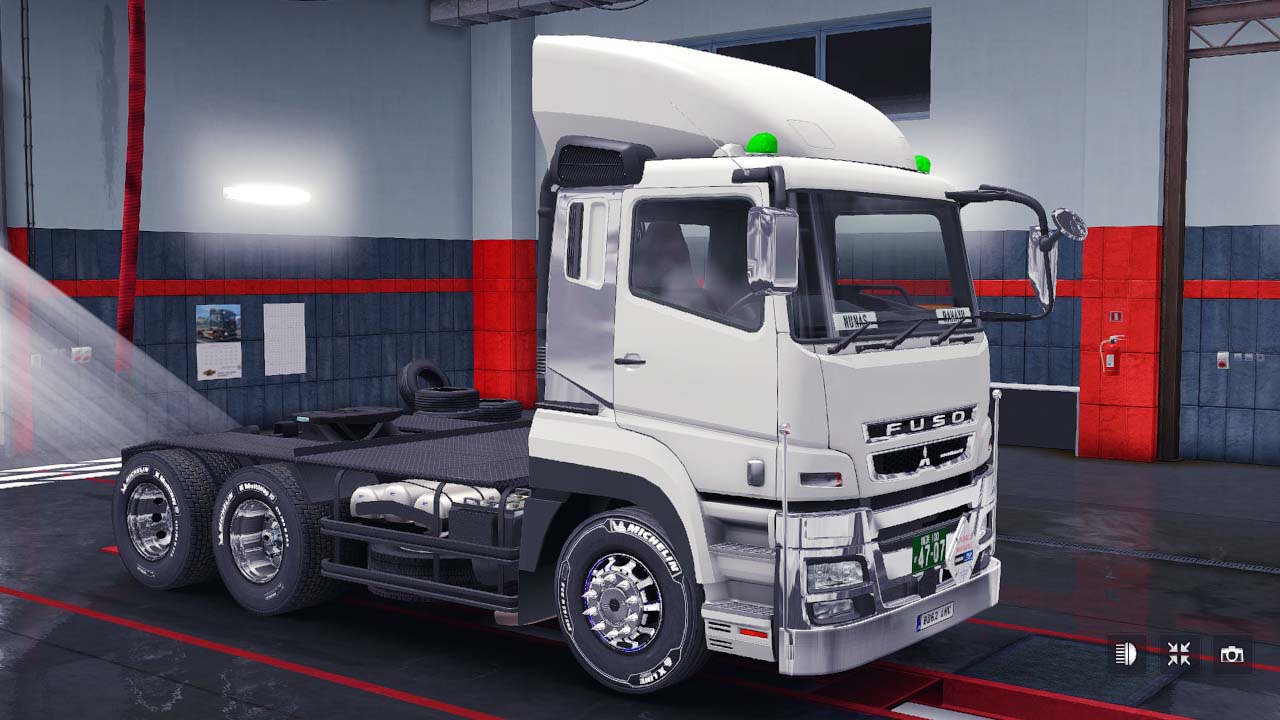 Mod Mitsubishi FUSO Super Great Euro Truck Simulator 2
