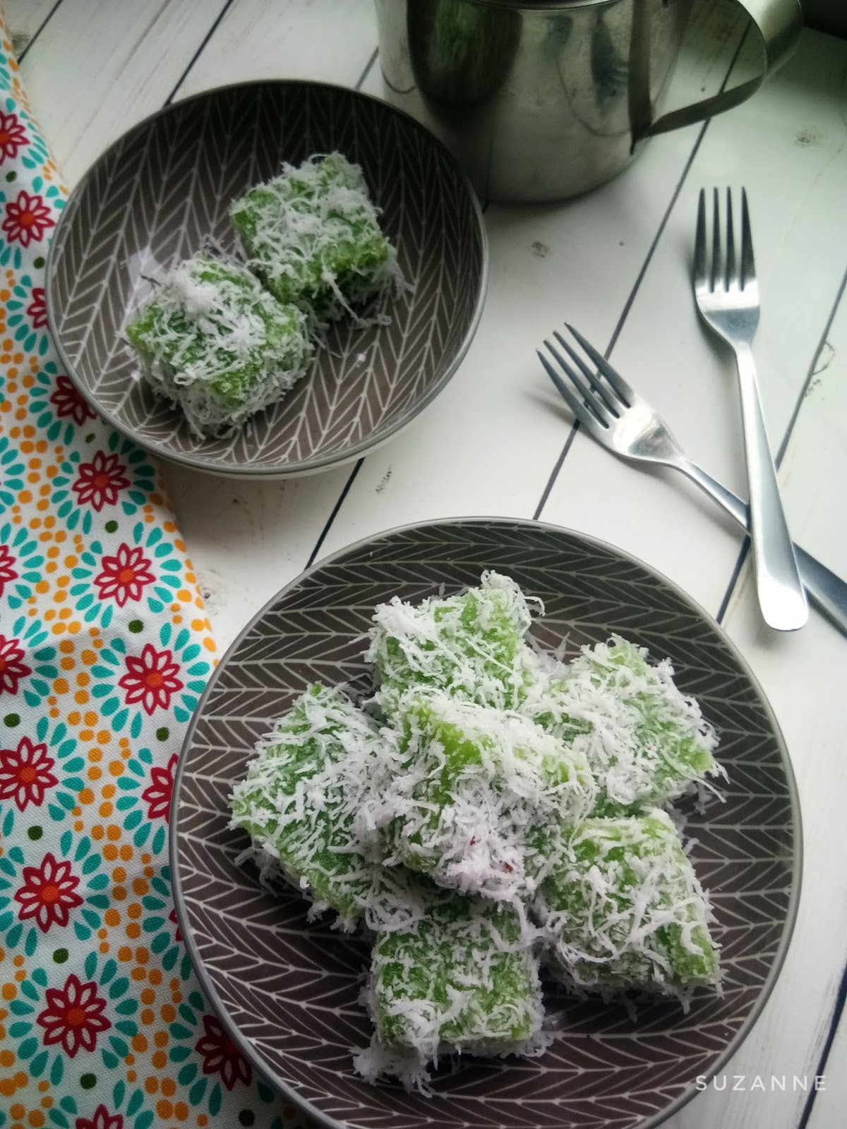 Kuih Muih Tradisional Melayu: Resepi Kuih Kasui Pandan