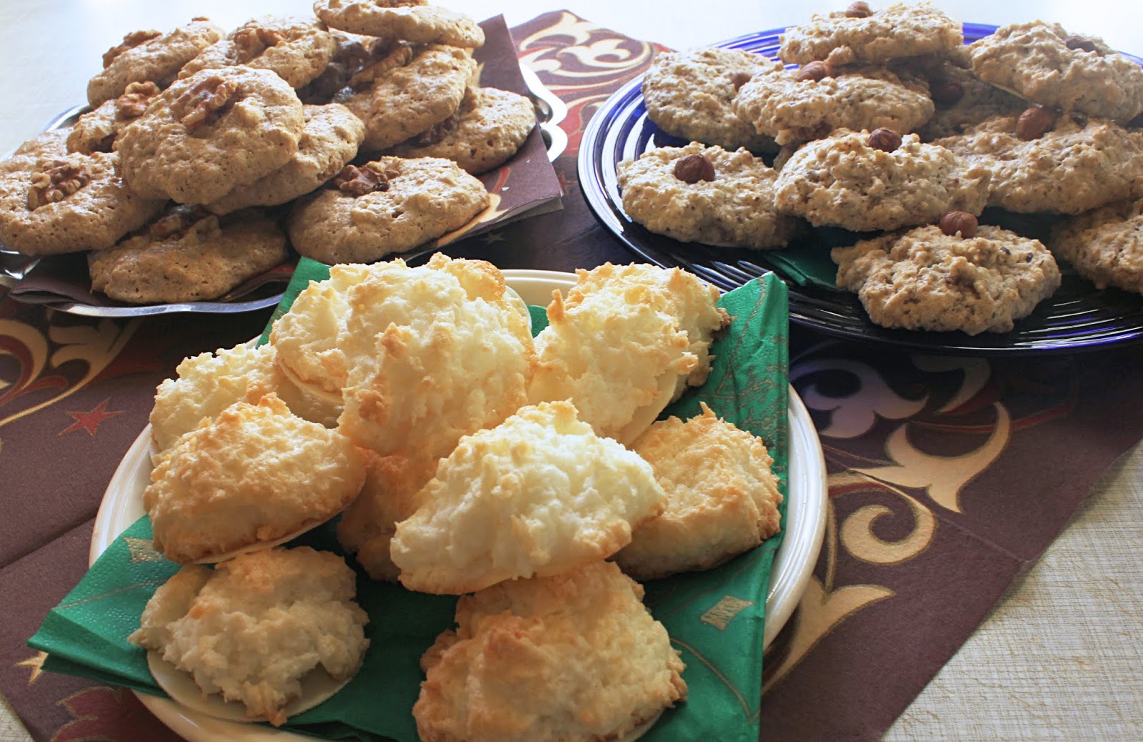 Pudica's Food Corner: Three Kinds of Macaroons - German style