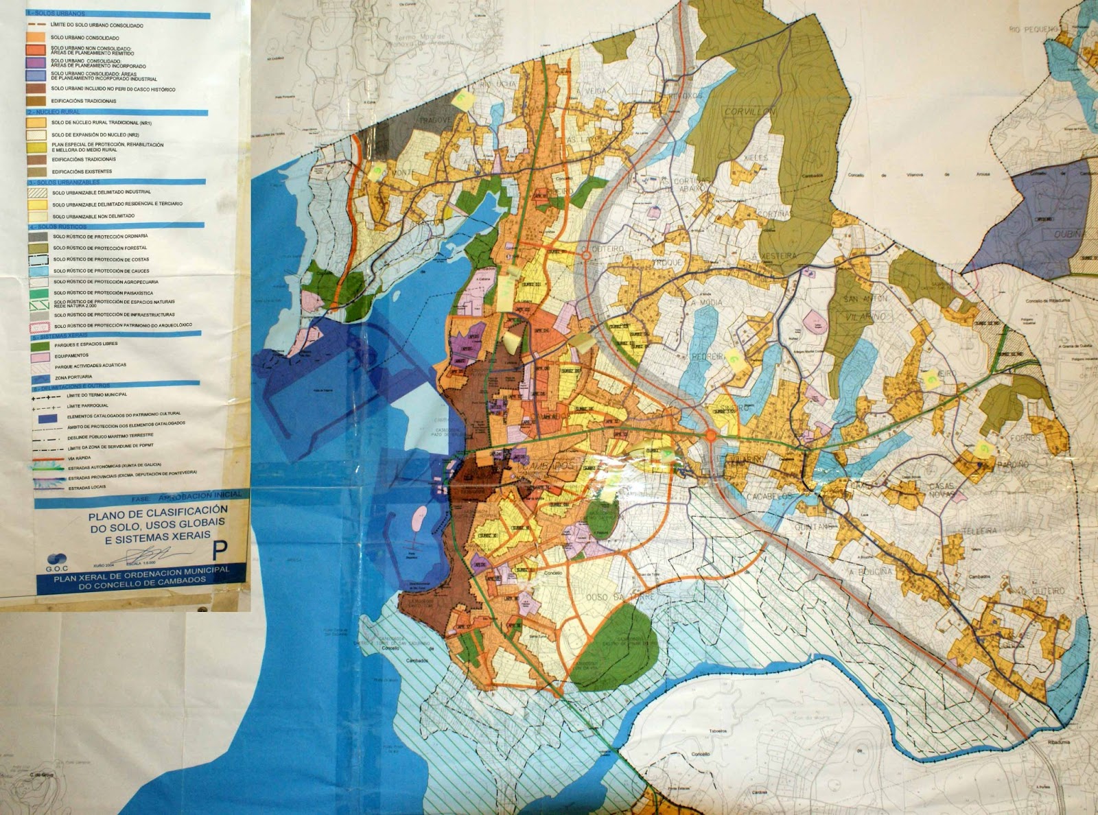 XEOGRAFÍA ASOREY: PLAN XERAL DE ORDENACIÓN DE CAMBADOS