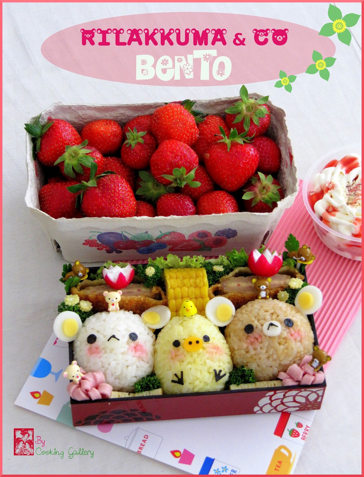 Rilakkuma & Co Bento | Cooking Gallery