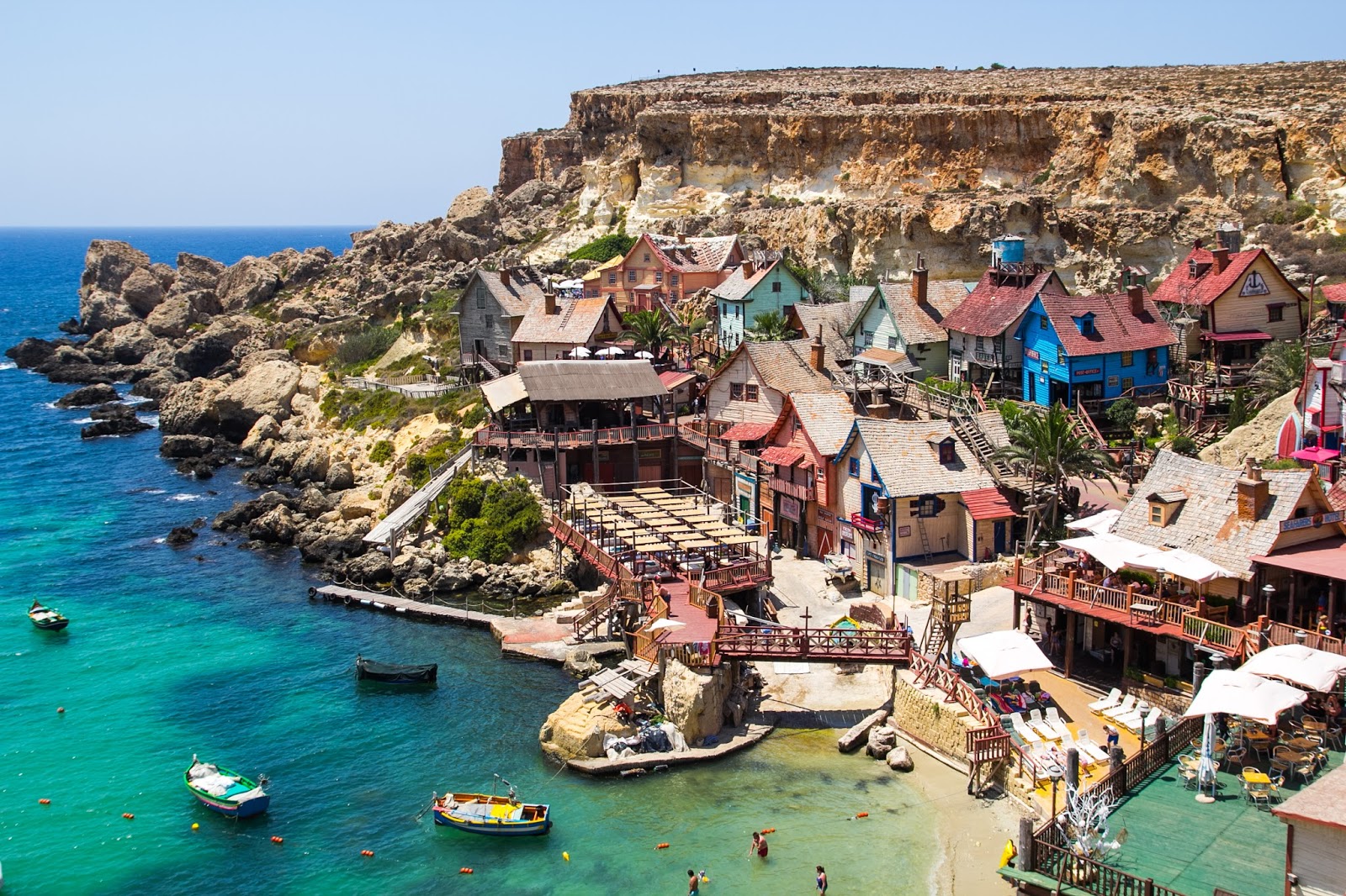 Viajar é Aprender : Popeye Village Fun Park - Malta