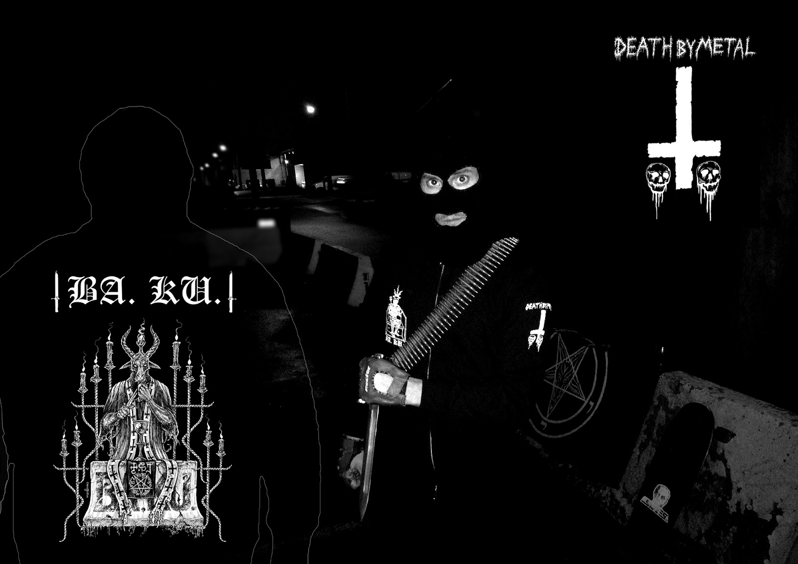 DEATH BY METAL by galeria de muerte: BARRIER KULT x CHRIS MOYEN LookBook