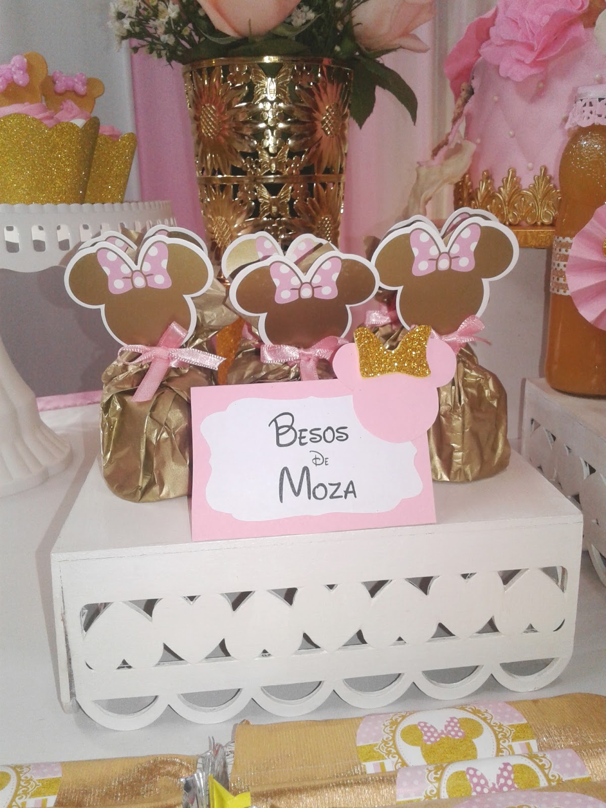 👶 🎈 🍰 🍭 FIESTA INFANTIL MINNIE GOLD 👶 🎈 🍰 🍭 | Jely